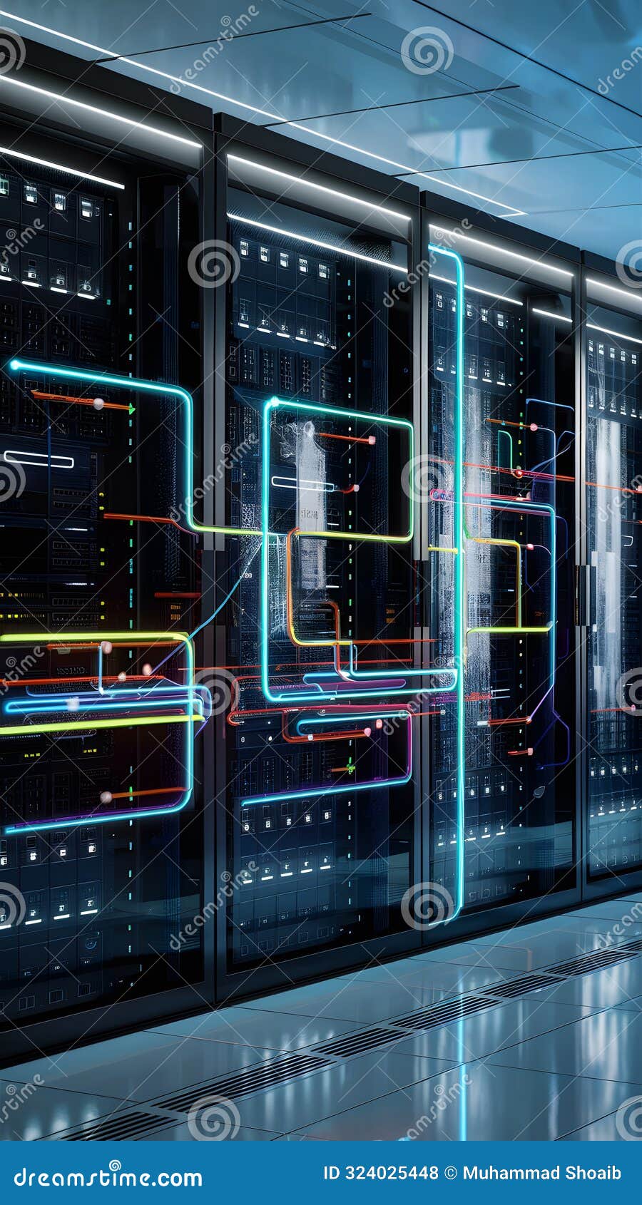 Set Of Map, Server, Lines, Video Player, Switch, View, User, Upload ...