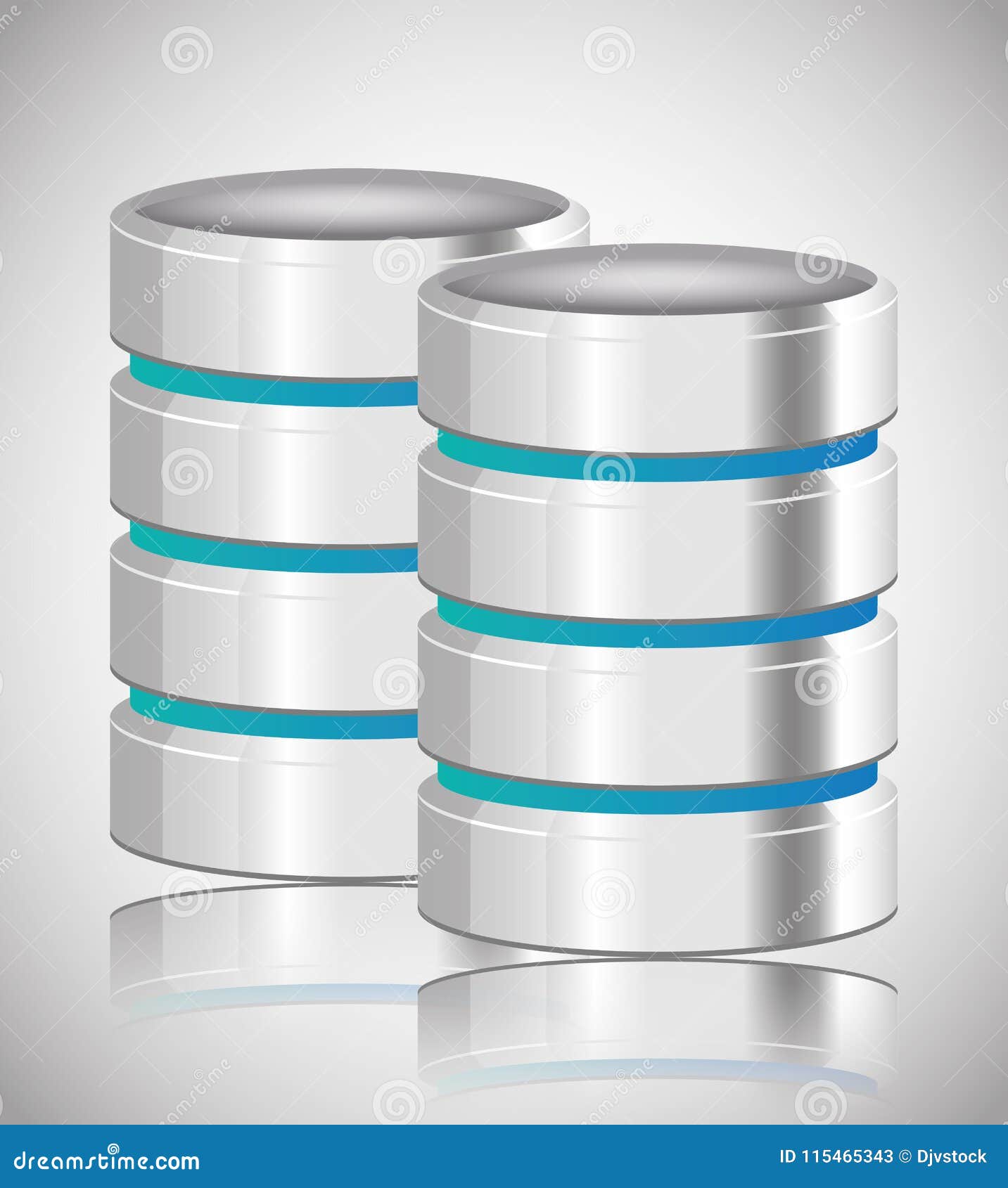 Data Center Web Hosting Vector Graphic Stock Vector Illustration Of Guaranteed Information