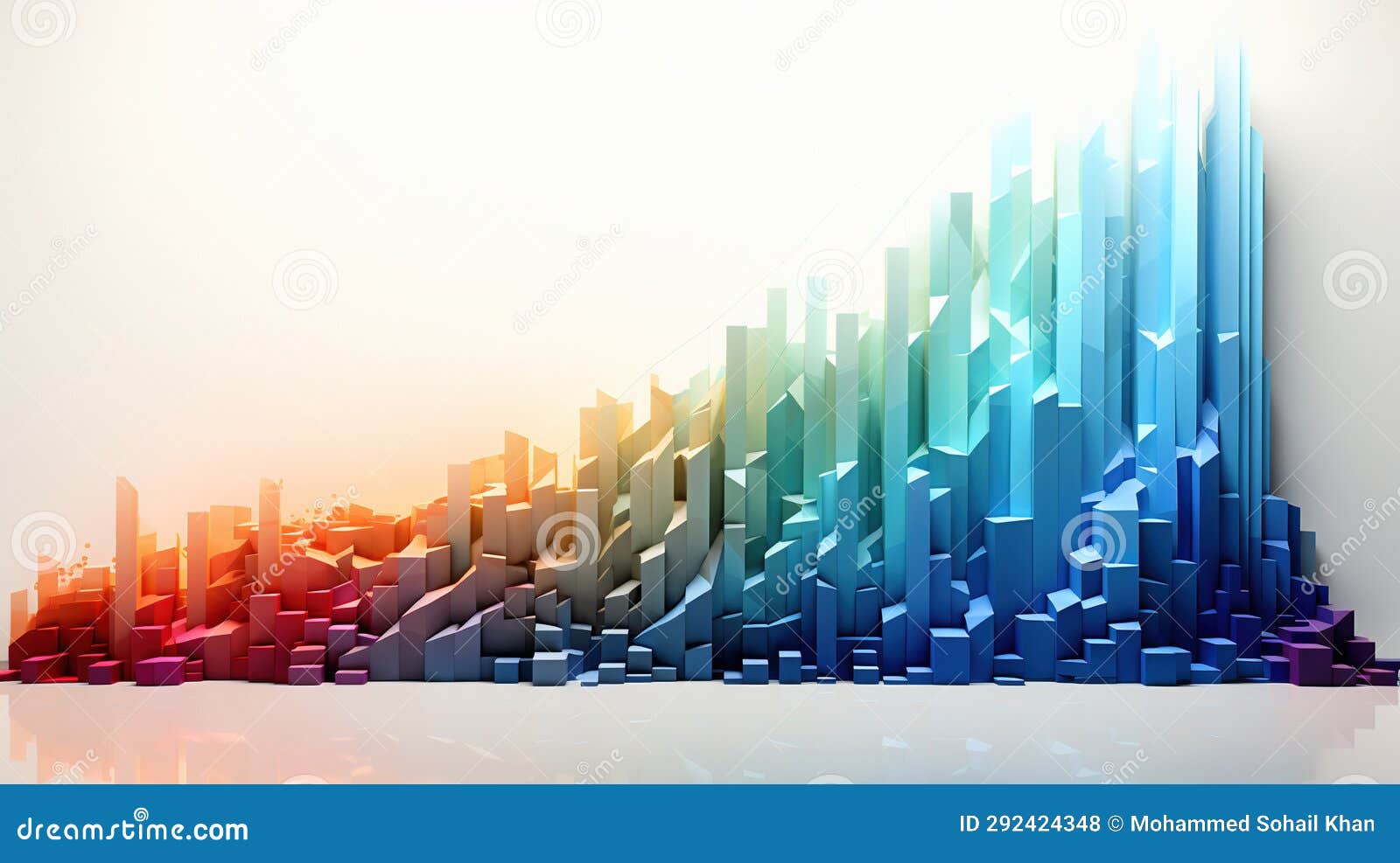 A Data Chart or Graph Where Each Bar or Data Point Forms a Rung of an ...