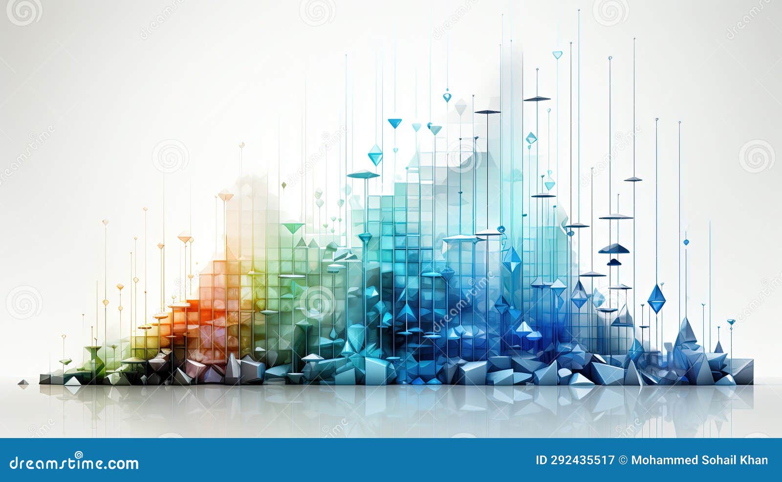 A Data Chart or Graph Where Each Bar or Data Point Forms a Rung of an ...