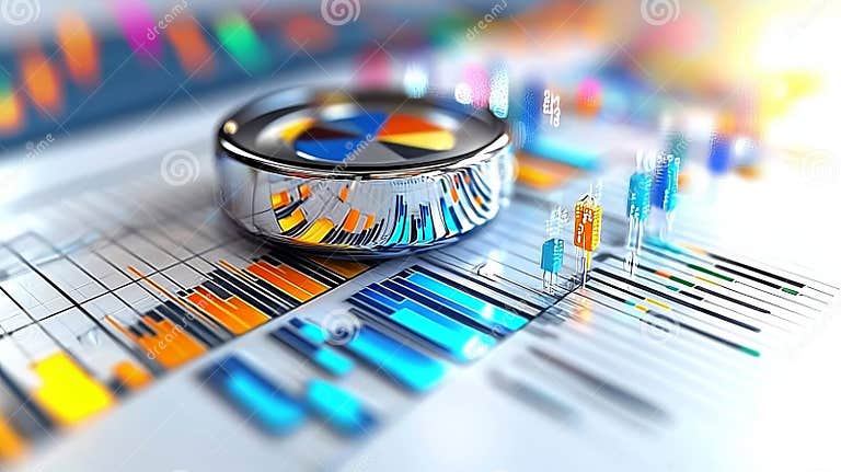 Data Charts, Including Bar Graphs, Line Graphs, and Pie Charts, that ...