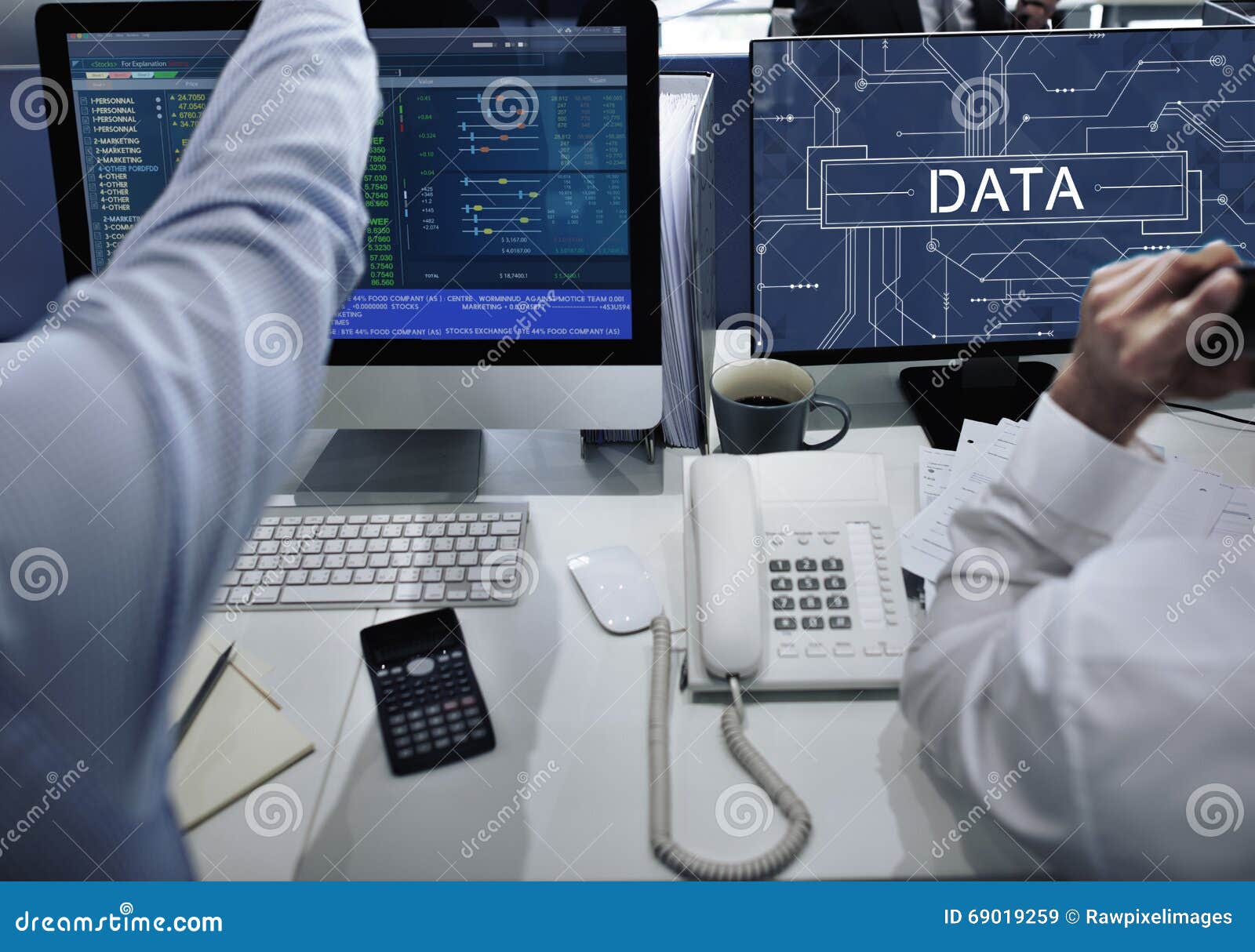 Data Circuit Board Technology Futuristic Information Concept Stock ...