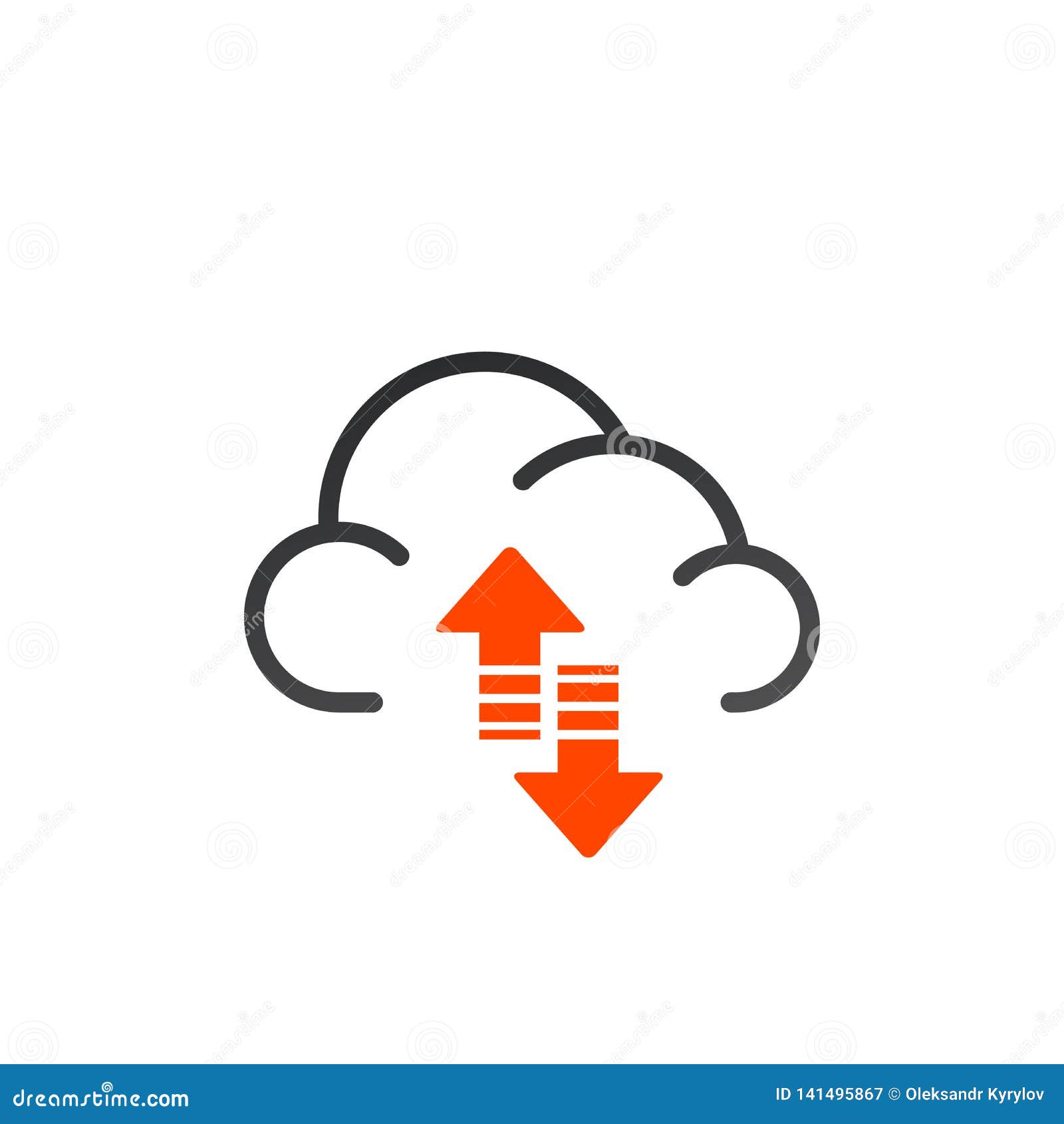 Data Cloud Icon. Backup and Restore Sign. Backup and Restore Data Cloud ...