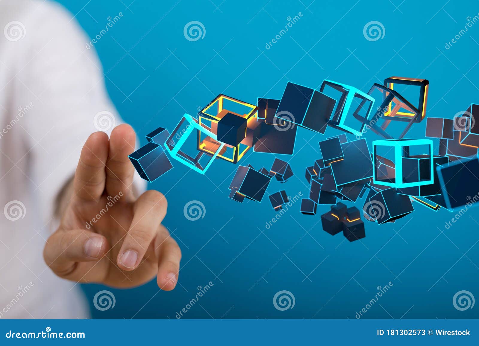 A data code binary concept stock image. Image of technology - 181302573
