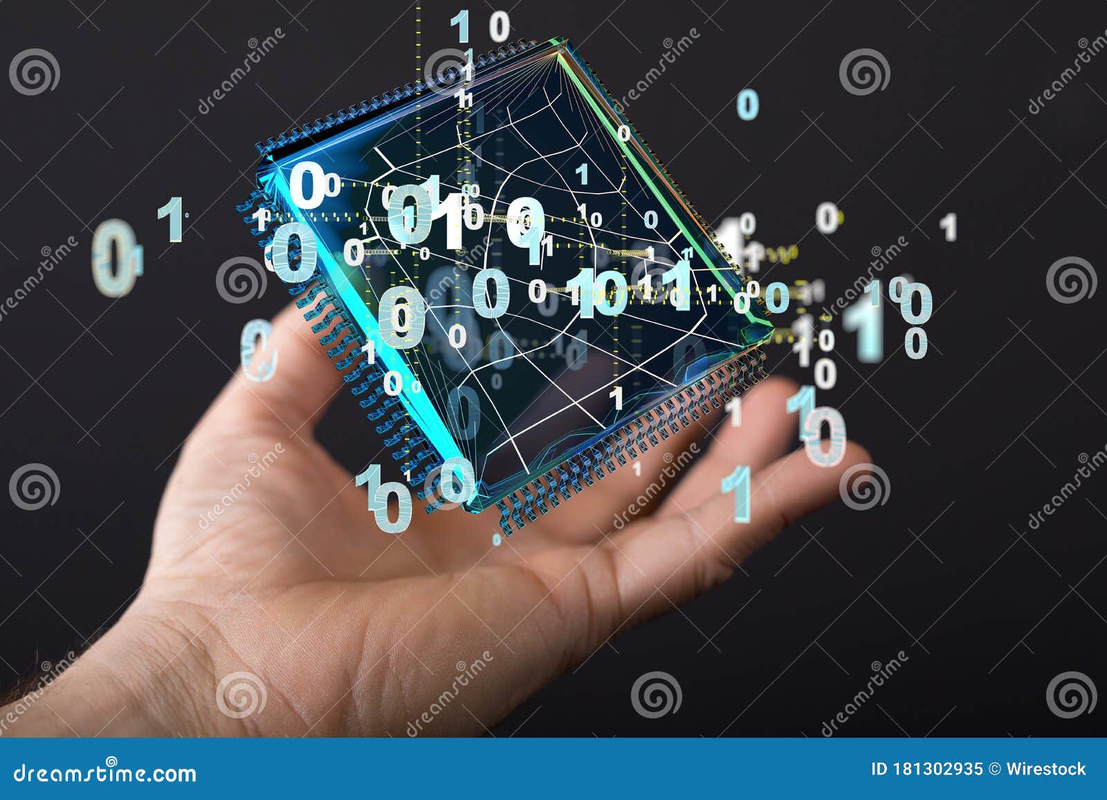 A data code binary concept stock image. Image of binary - 181302935