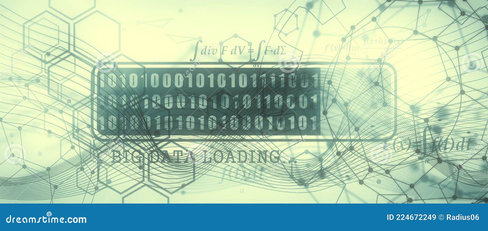 Machine Code Loading. Concept of Internet Technology Stock Illustration ...