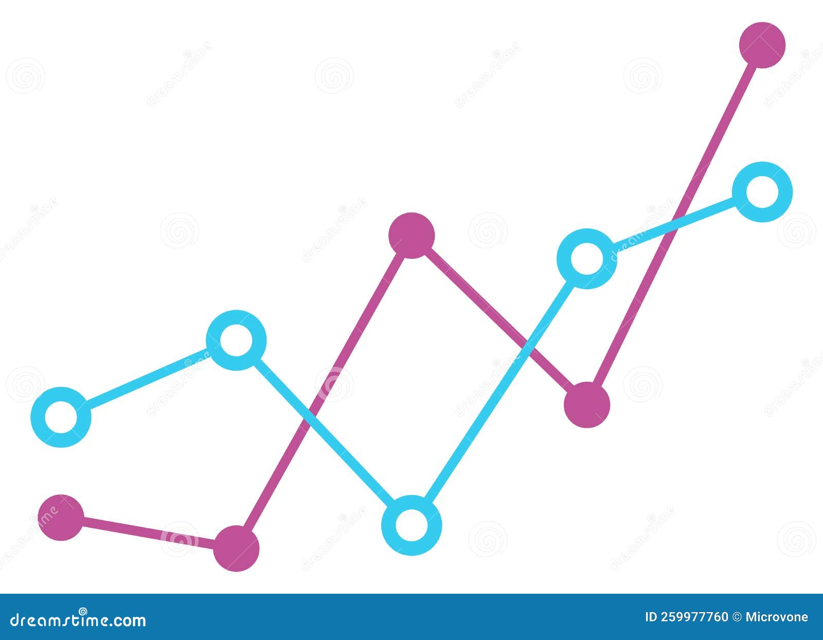 Comparison Line Vector Icons And Signs. Contrast, Differentiate, Relate ...