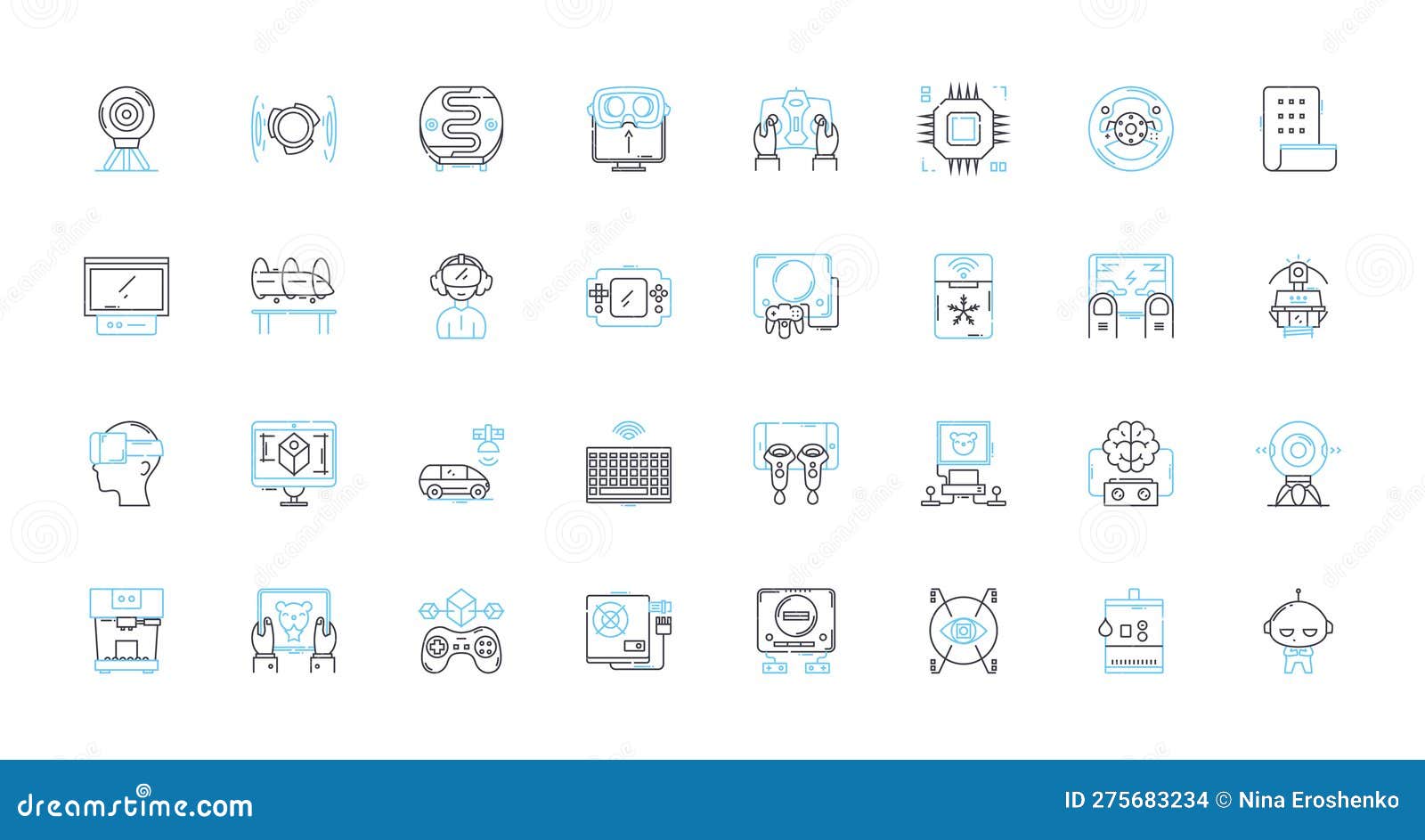 Data Computing Linear Icons Set. Analytics, Statistics, Algorithms ... Data Computing Linear Icons Set. Analytics, Statistics, Algorithms ...