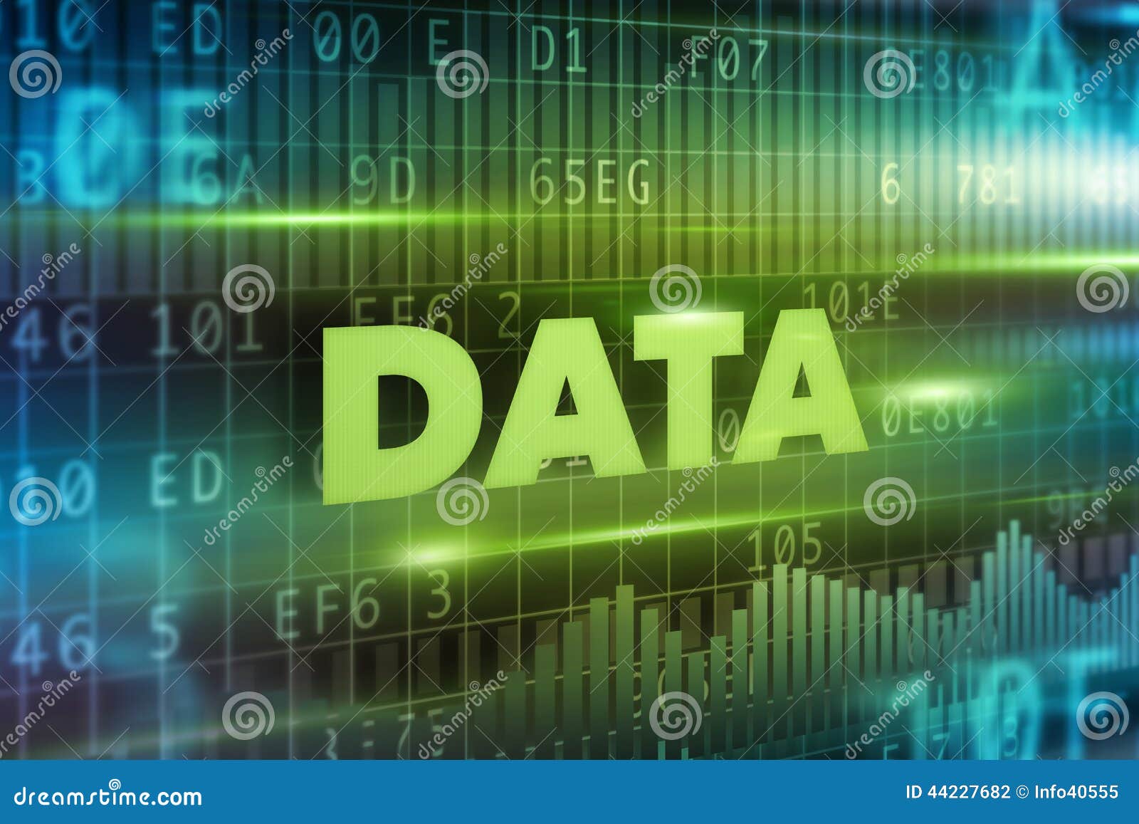 Data concept background stock illustration. Illustration of ...