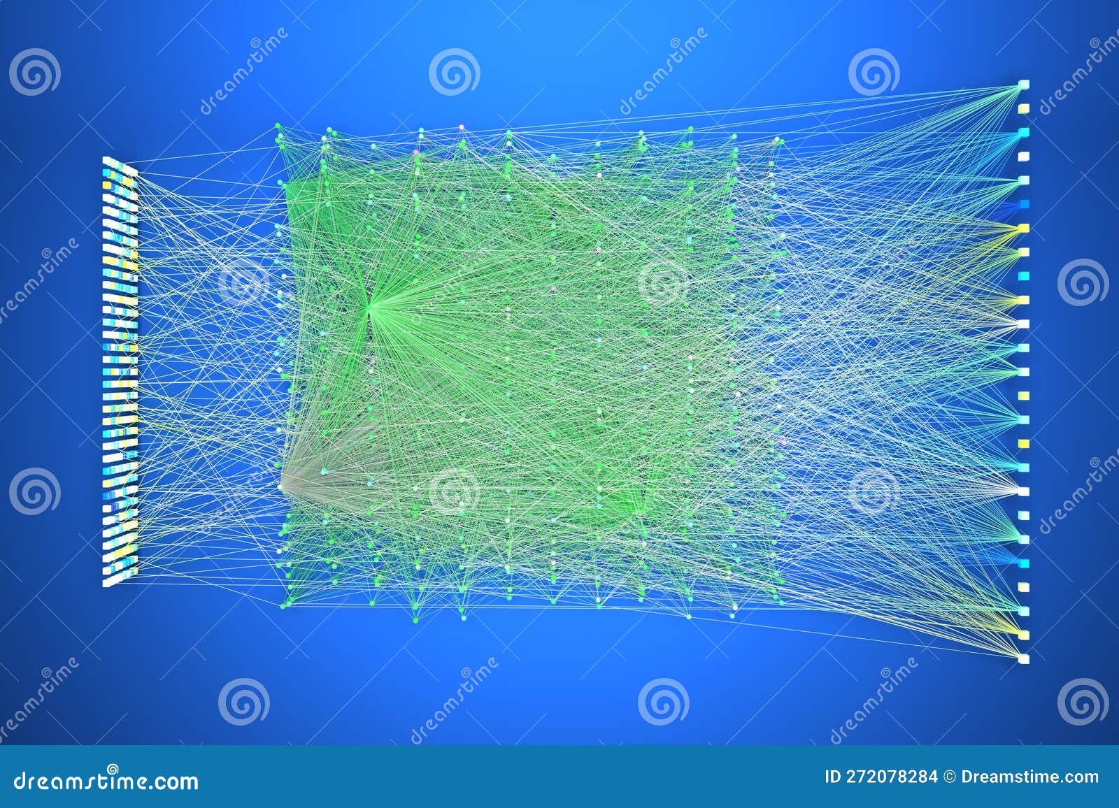 Data Concept, Internet Connection Network High Digital Technology. 3D ...