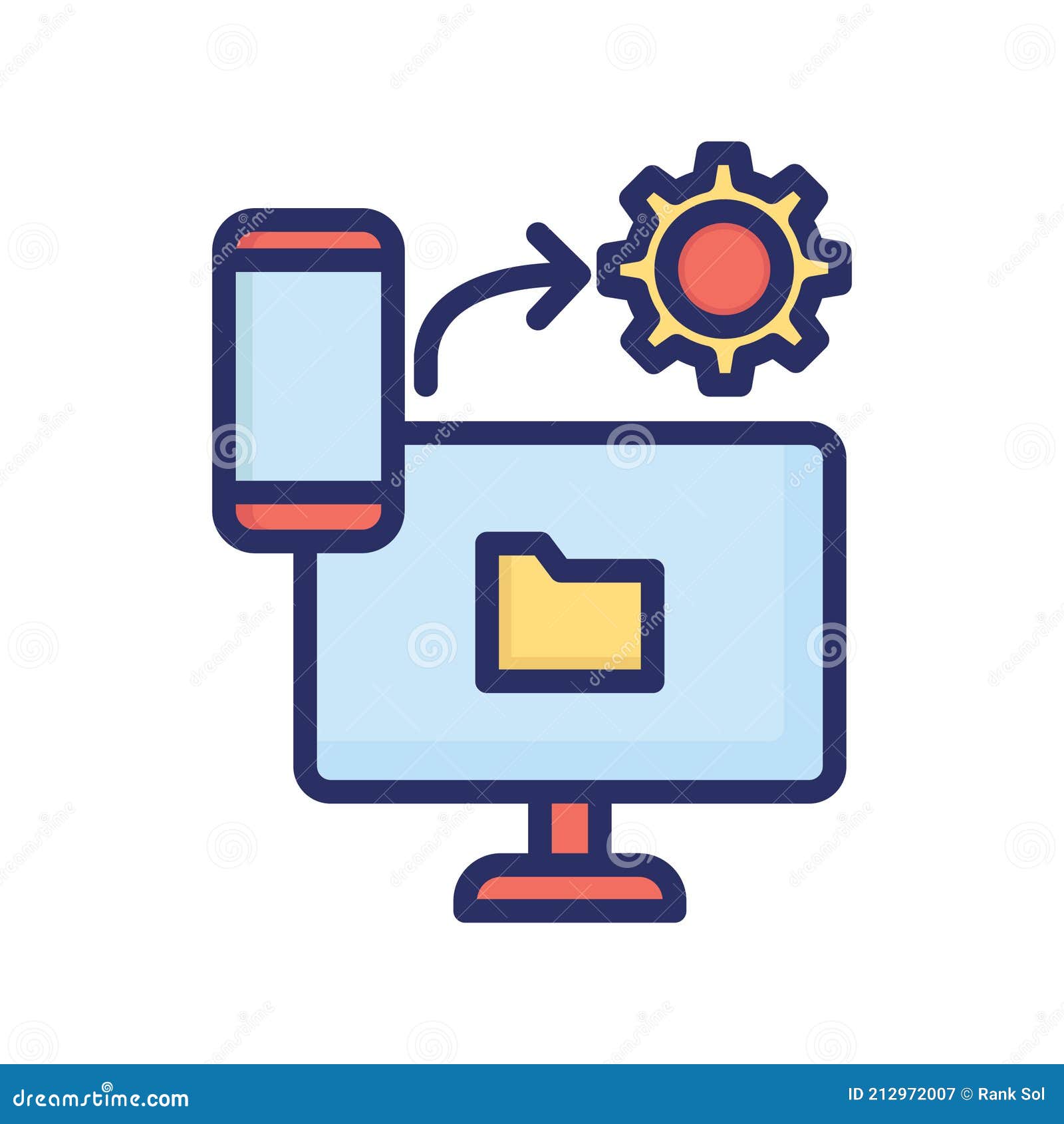 Data Configuration Isolated Vector Icon Which Can Easily Modify Or Edit