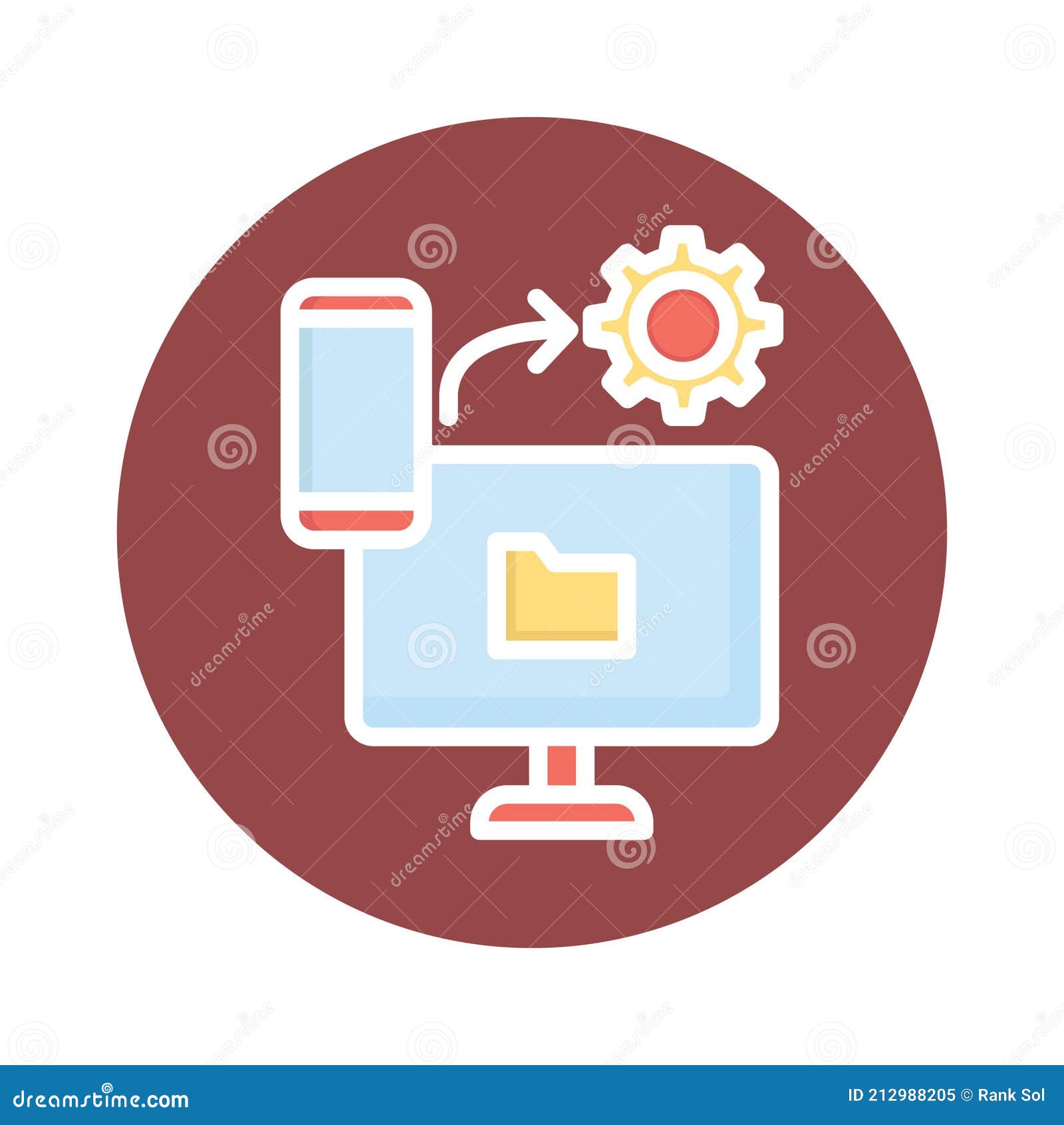Data Configuration Isolated Vector Icon Which Can Easily Modify or Edit Stock Vector ...