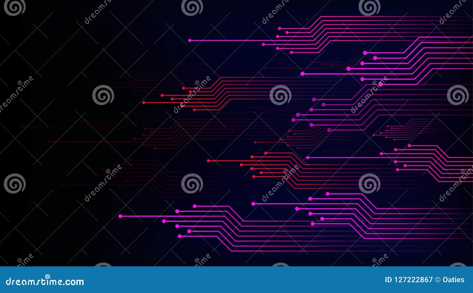 Data Connection Speed Line Abstract Technology Background Stock Vector ...