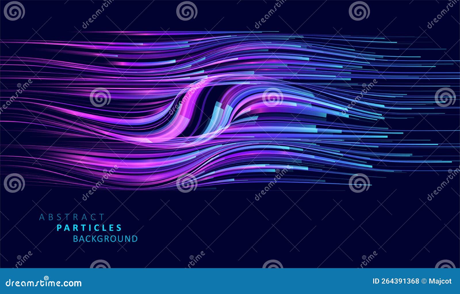 Data connection speed line stock vector. Illustration of futuristic ...