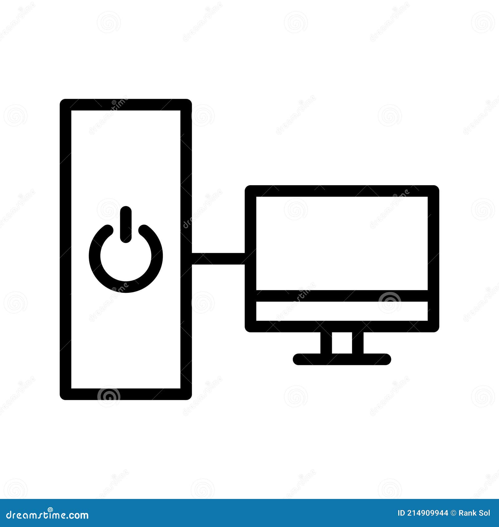 Data Connection Vector Icon Which Can Easily Modify or Edit Stock ...