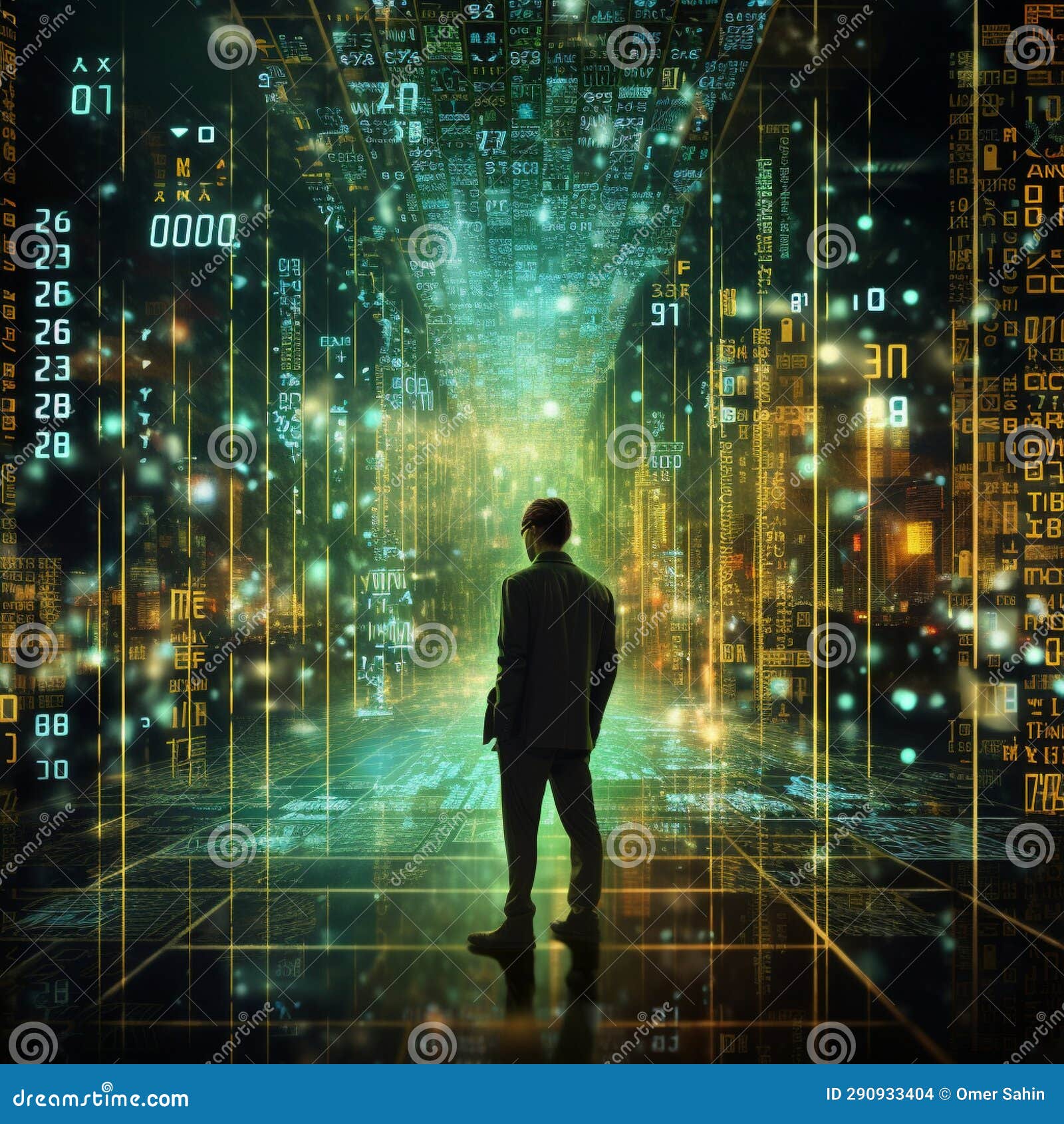 Data Currency stock photo. Image of captivating, generated - 290933404