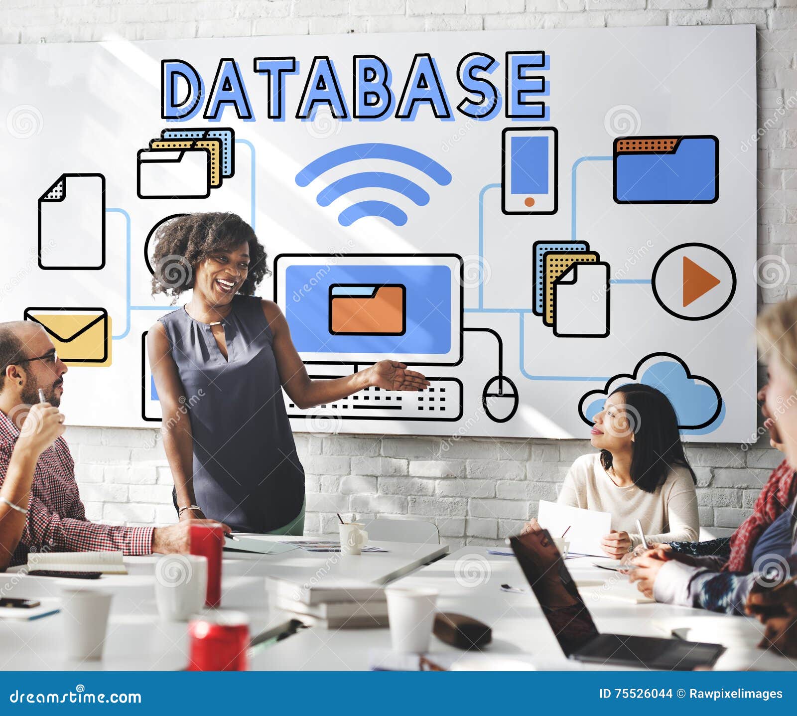 Data Database Analysis System Information Concept Stock Photo - Image ...