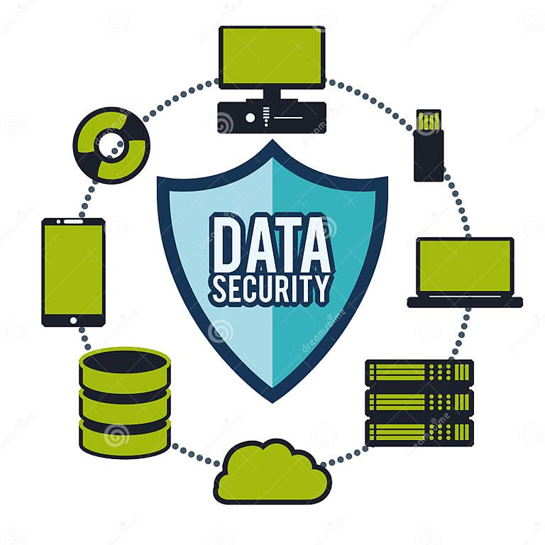 Data design. stock vector. Illustration of business, locker - 59003357