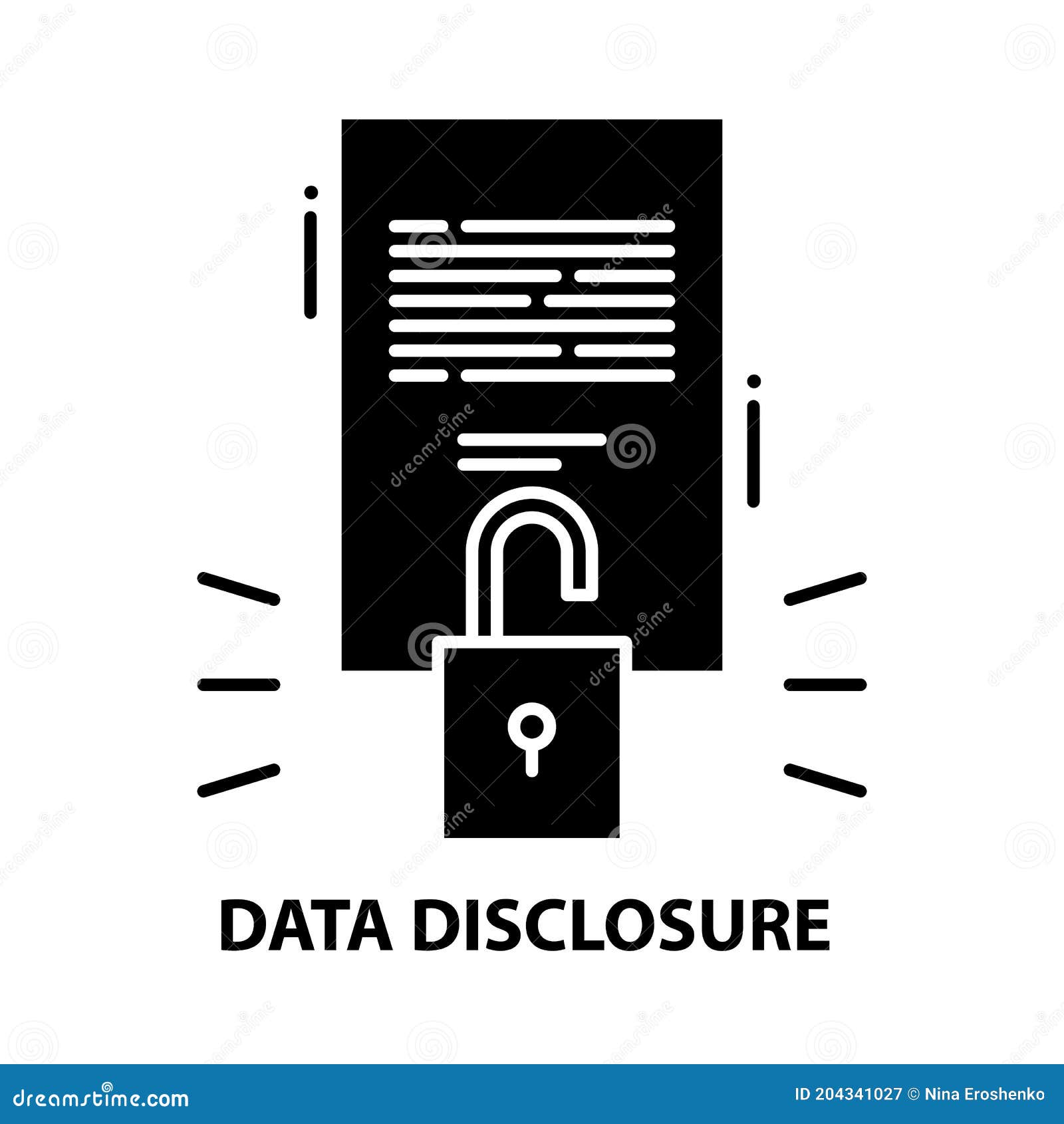 Disclosure Icon Stock Illustrations – 513 Disclosure Icon Stock ...