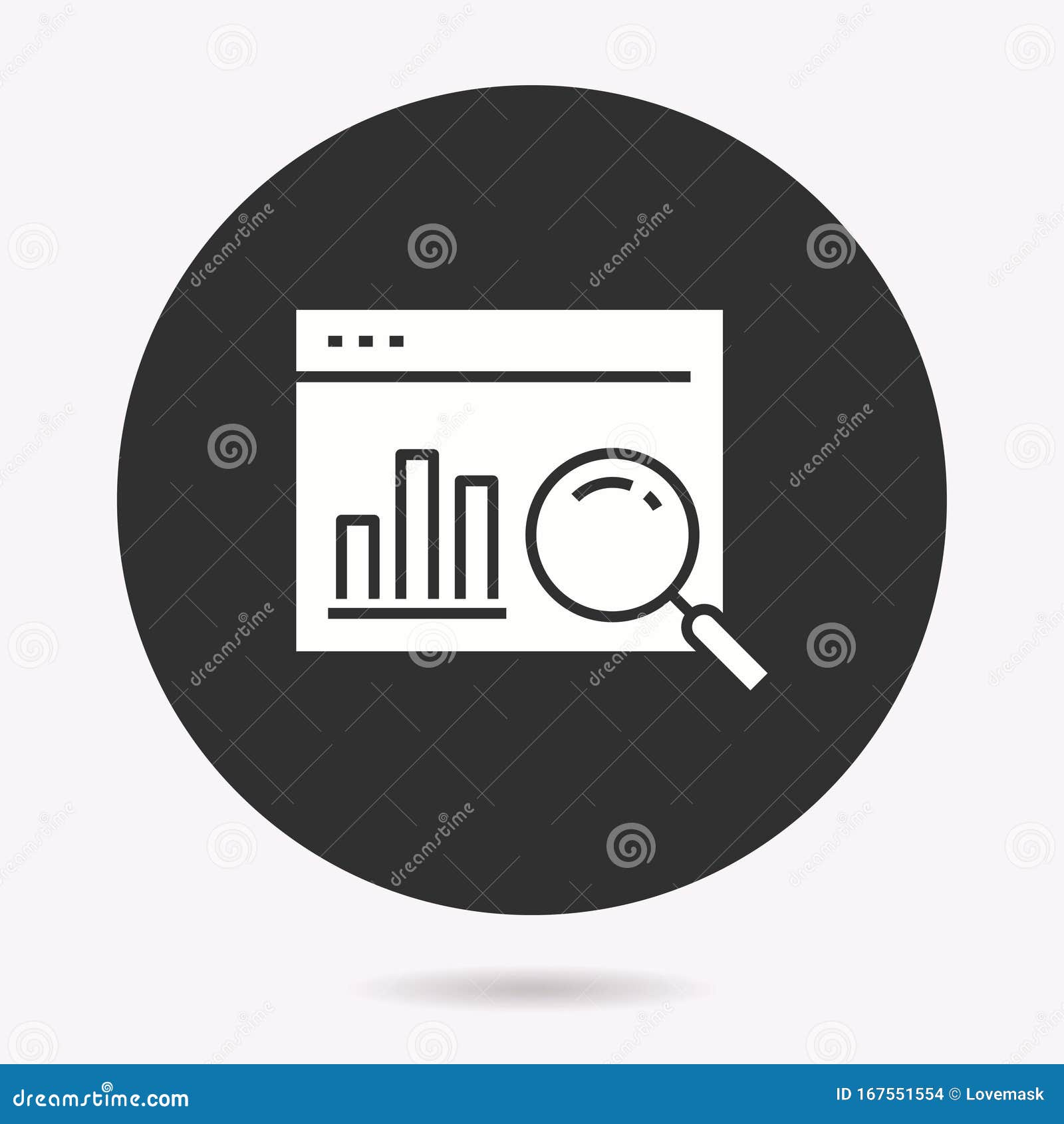 Data Discovery - Vector Icon. Illustration Isolated. Simple Pictogram ...