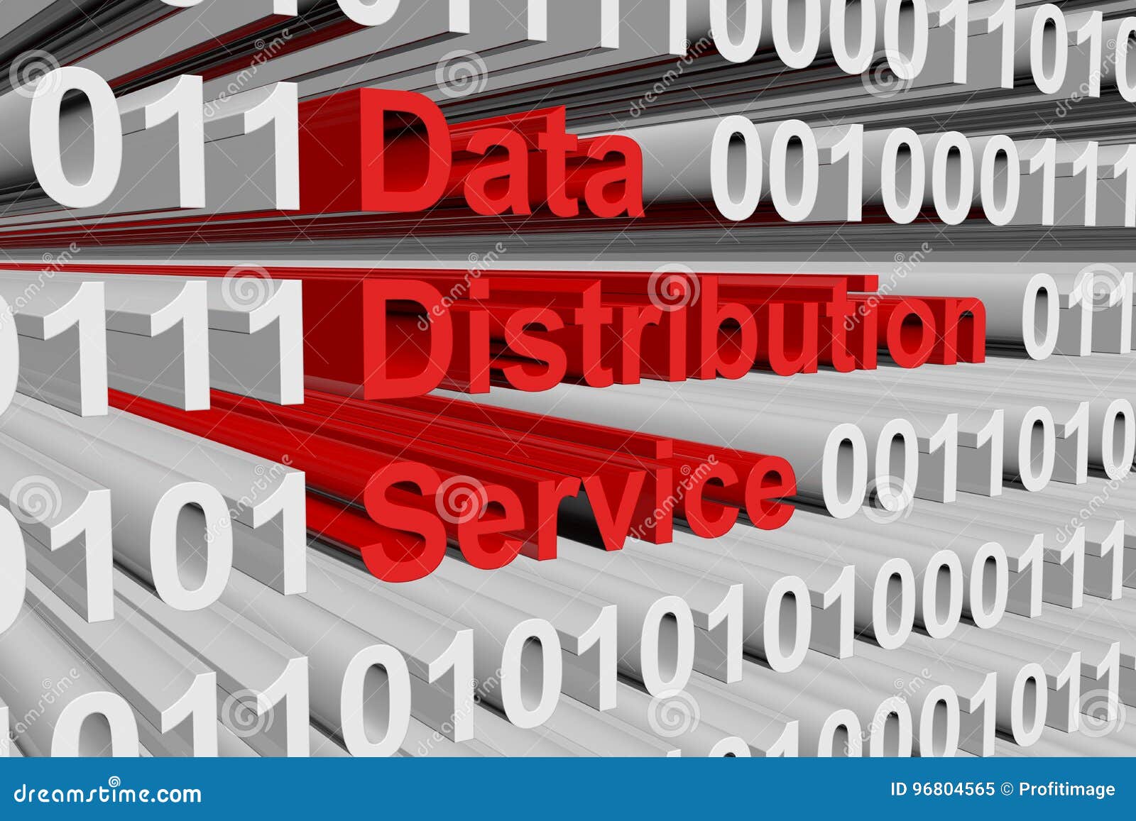 Data Distribution Service stock illustration. Illustration of ...