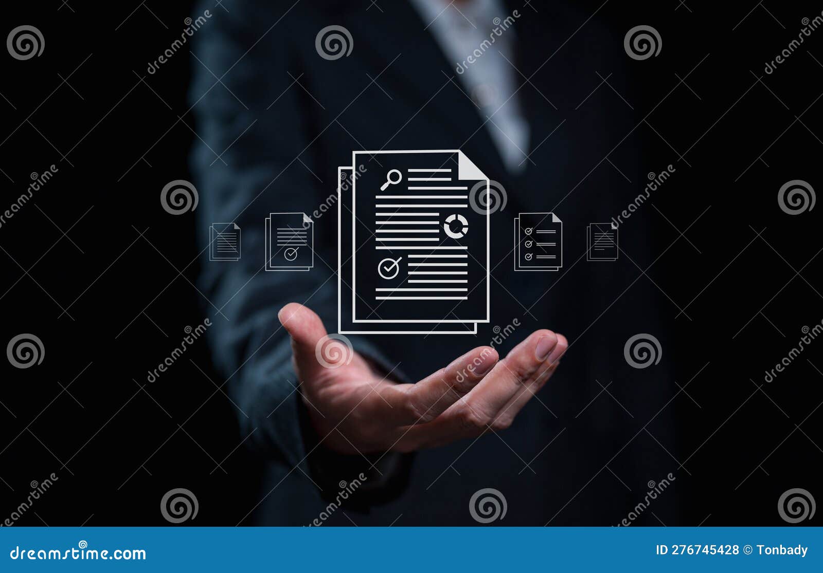 Data Document Analysis Chart on Laptop Technology Stock Photo - Image ...