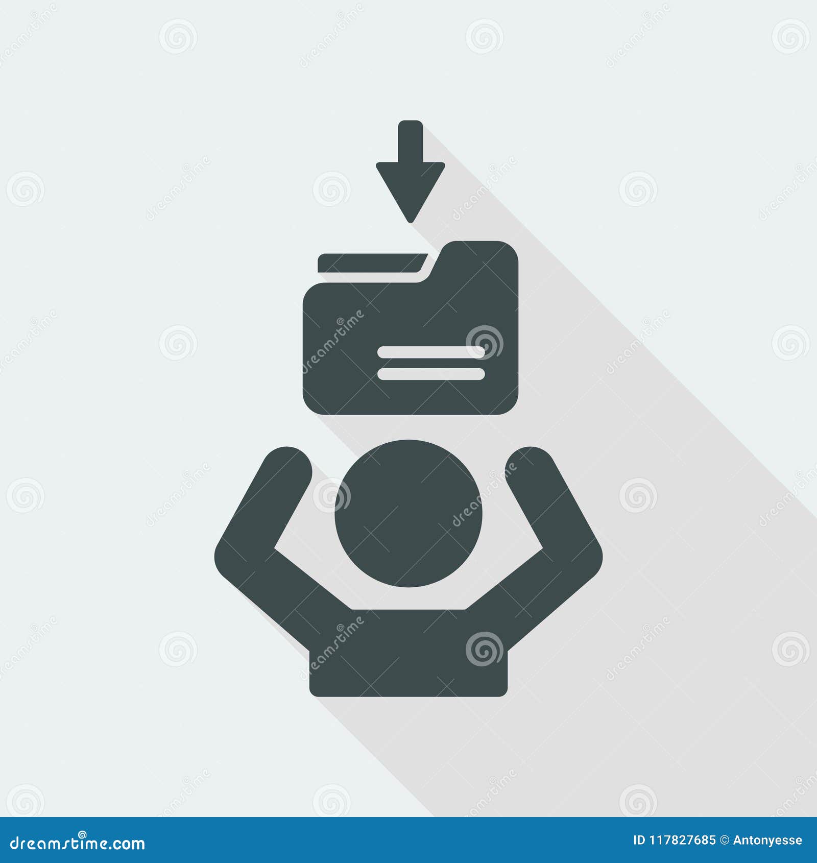 Data Download Button - Vector Web Icon Stock Vector - Illustration of ...