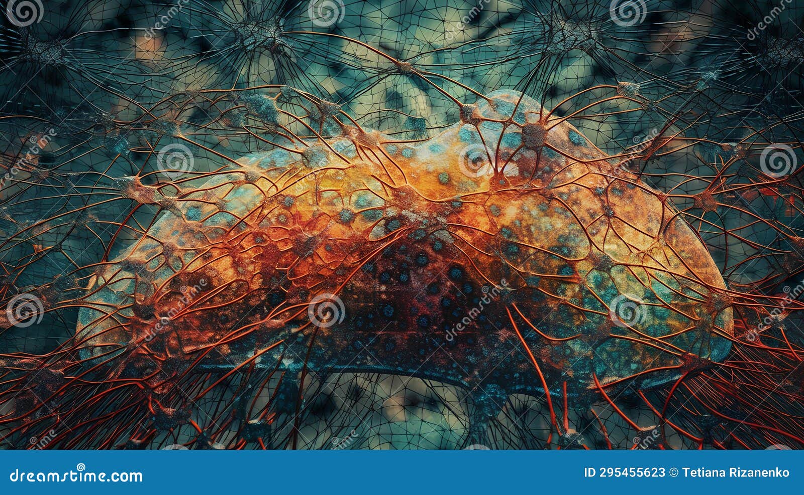 Data Dreams: Visualizing Neural Connections Stock Illustration ...