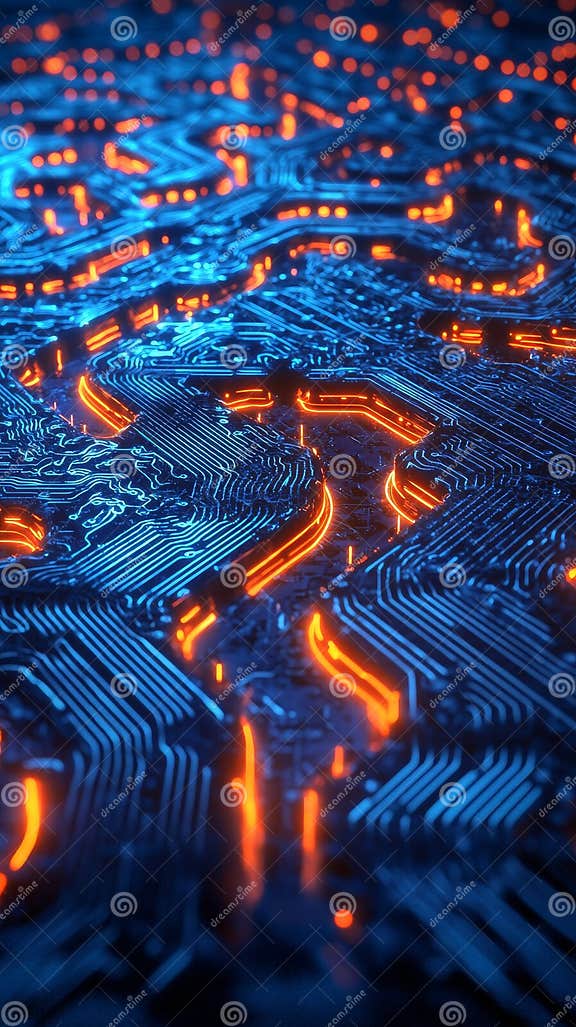 Data-driven Circuit Board Maze Illuminated by Data Processing Pathways ...