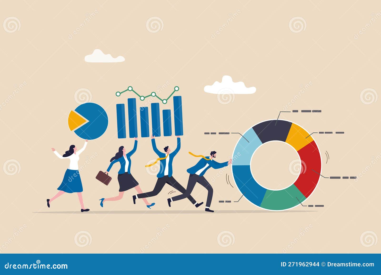 Data Driven or Data Analysis, Chart and Graph Report, Analytics ...