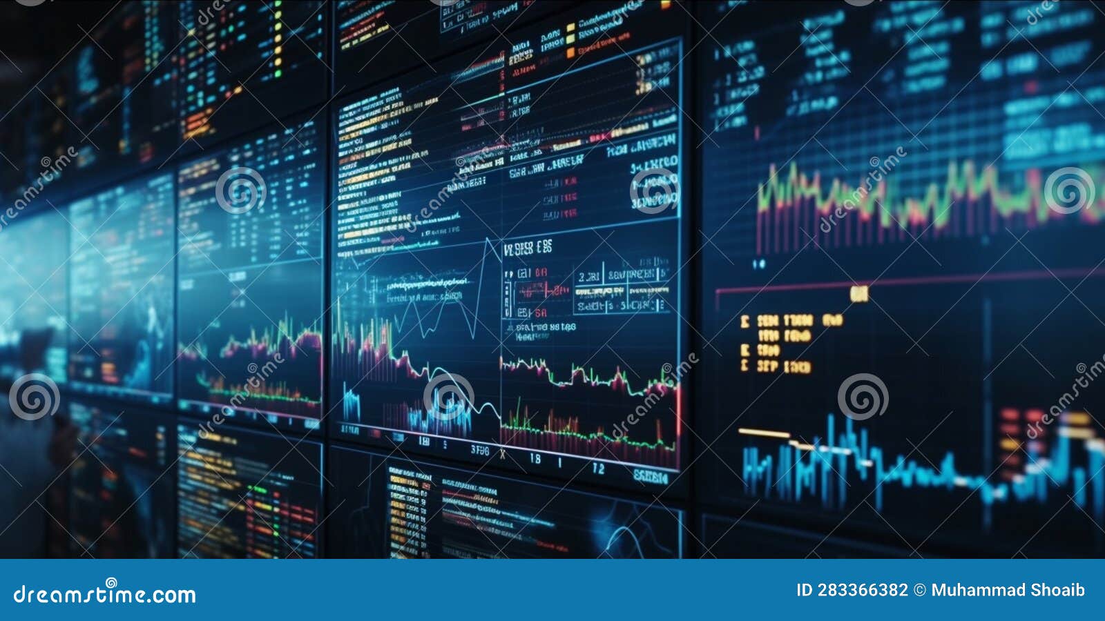 Tomorrow's Data Mirage: QuantumQuotient Illusions. AI Generate Stock ... Tomorrow's Data Mirage: QuantumQuotient Illusions. AI Generate Stock ...