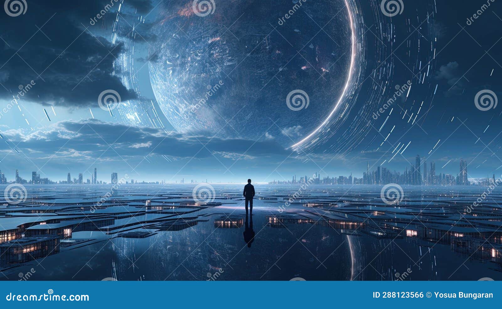 Data Driven Horizons, Digital Art Illustration, Generative AI Stock ... Data Driven Horizons, Digital Art Illustration, Generative AI Stock ...