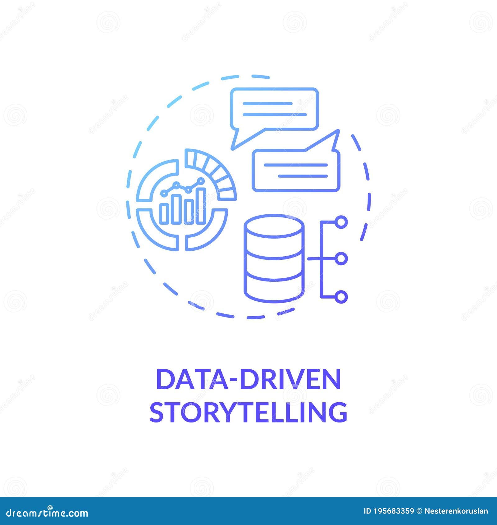 Data-driven Storytelling Concept Icon Stock Vector - Illustration of ... Data-driven Storytelling Concept Icon Stock Vector - Illustration of ...