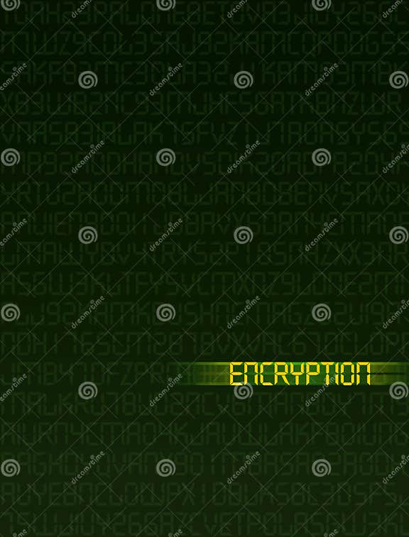 Data Encryption stock illustration. Illustration of publickey - 122935