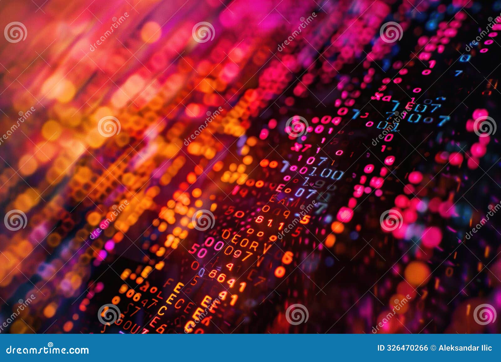 Data Encryption, Coding, Computer Programming. Abstract Background. Generative Ai Stock Photo ...