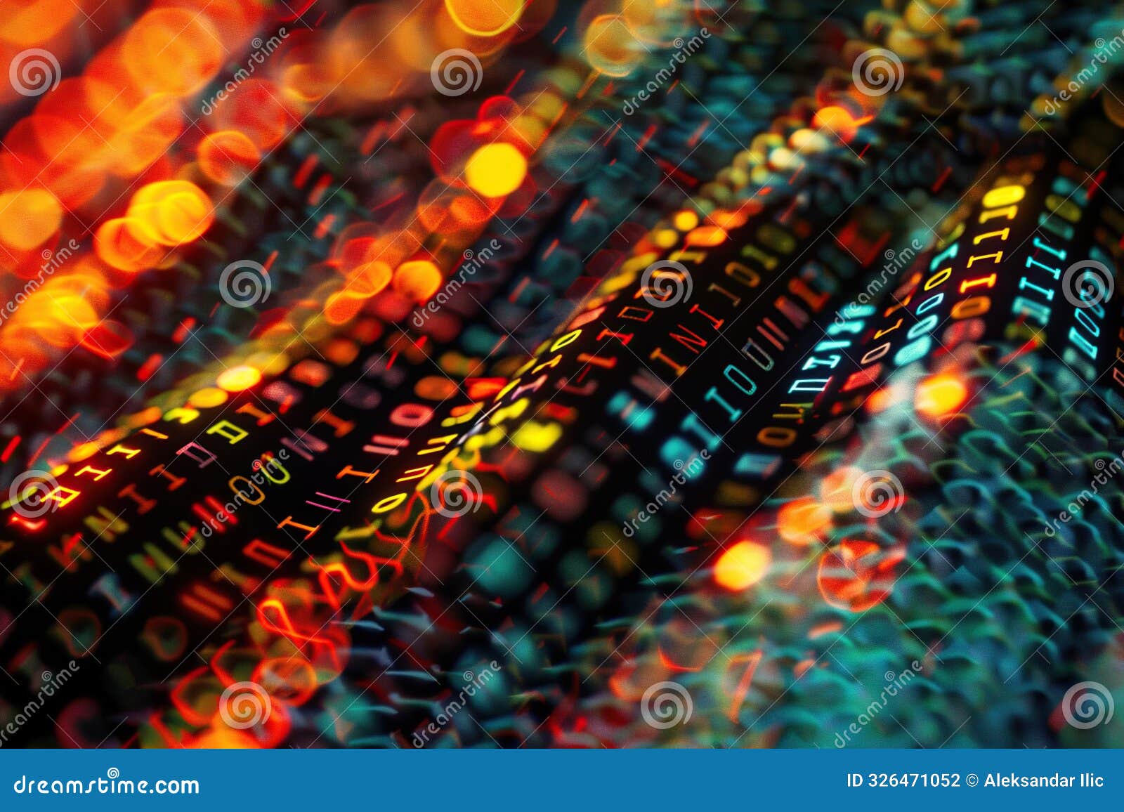 Data Encryption, Coding, Computer Programming. Abstract Background. Generative Ai Stock Photo ...