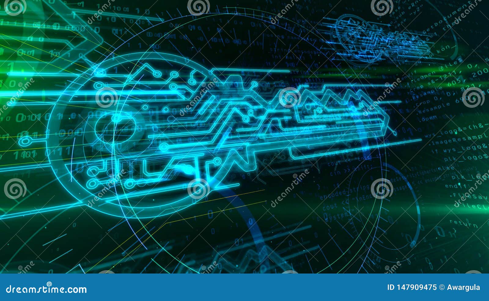Data Encryption Digital Concept with Cyber Key Stock Illustration ... Data Encryption Digital Concept with Cyber Key Stock Illustration ...