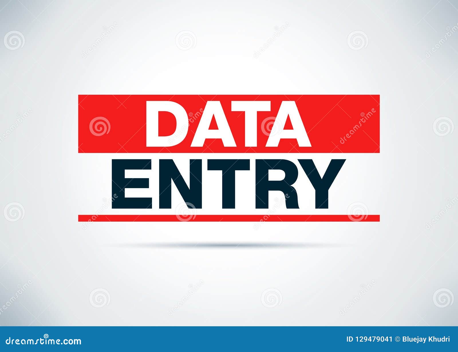 Data Entry Abstract Flat Background Design Illustration Stock ...