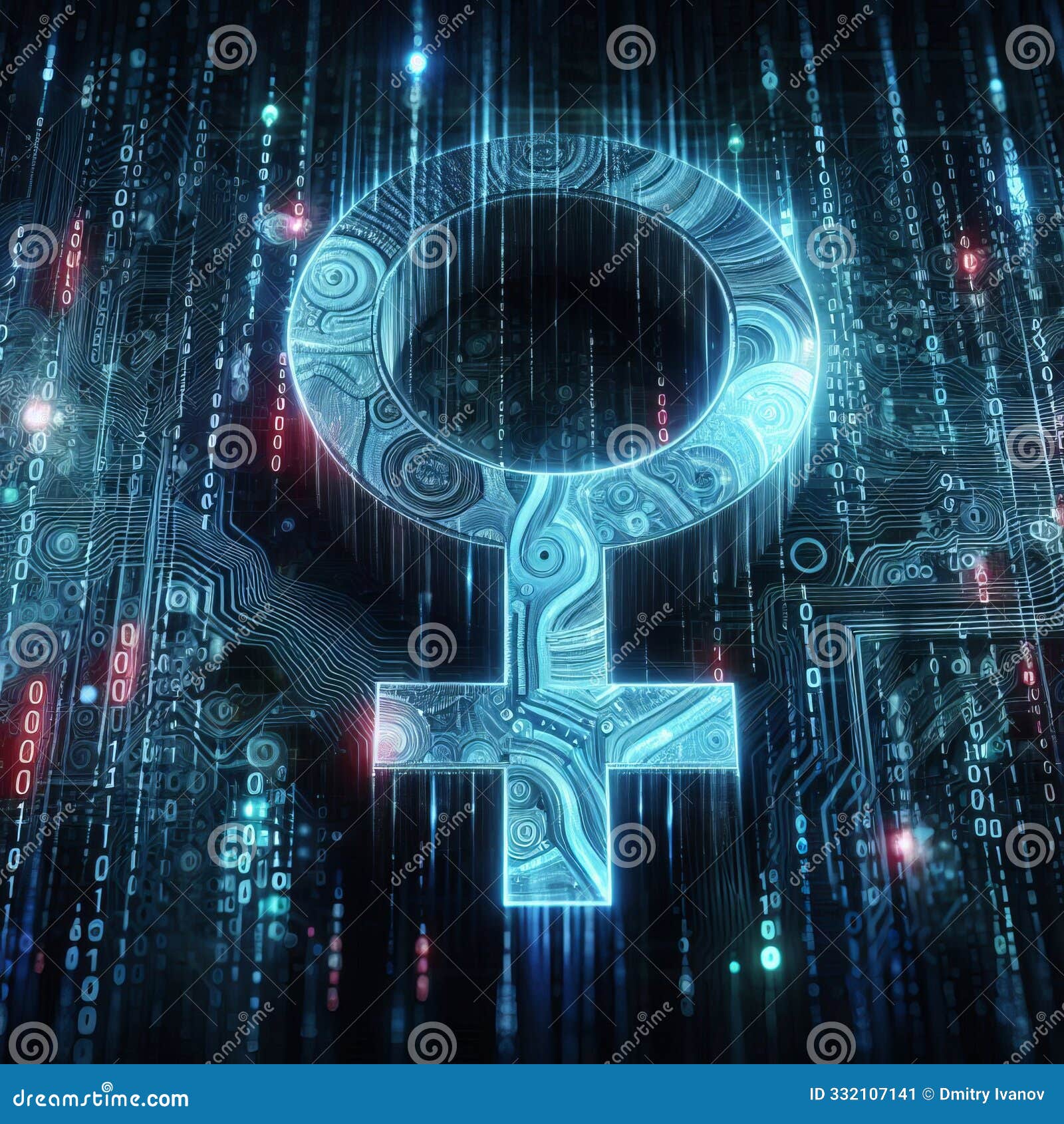 61 Data Equality a Digital Collage of Data Streams and Stock Image ...