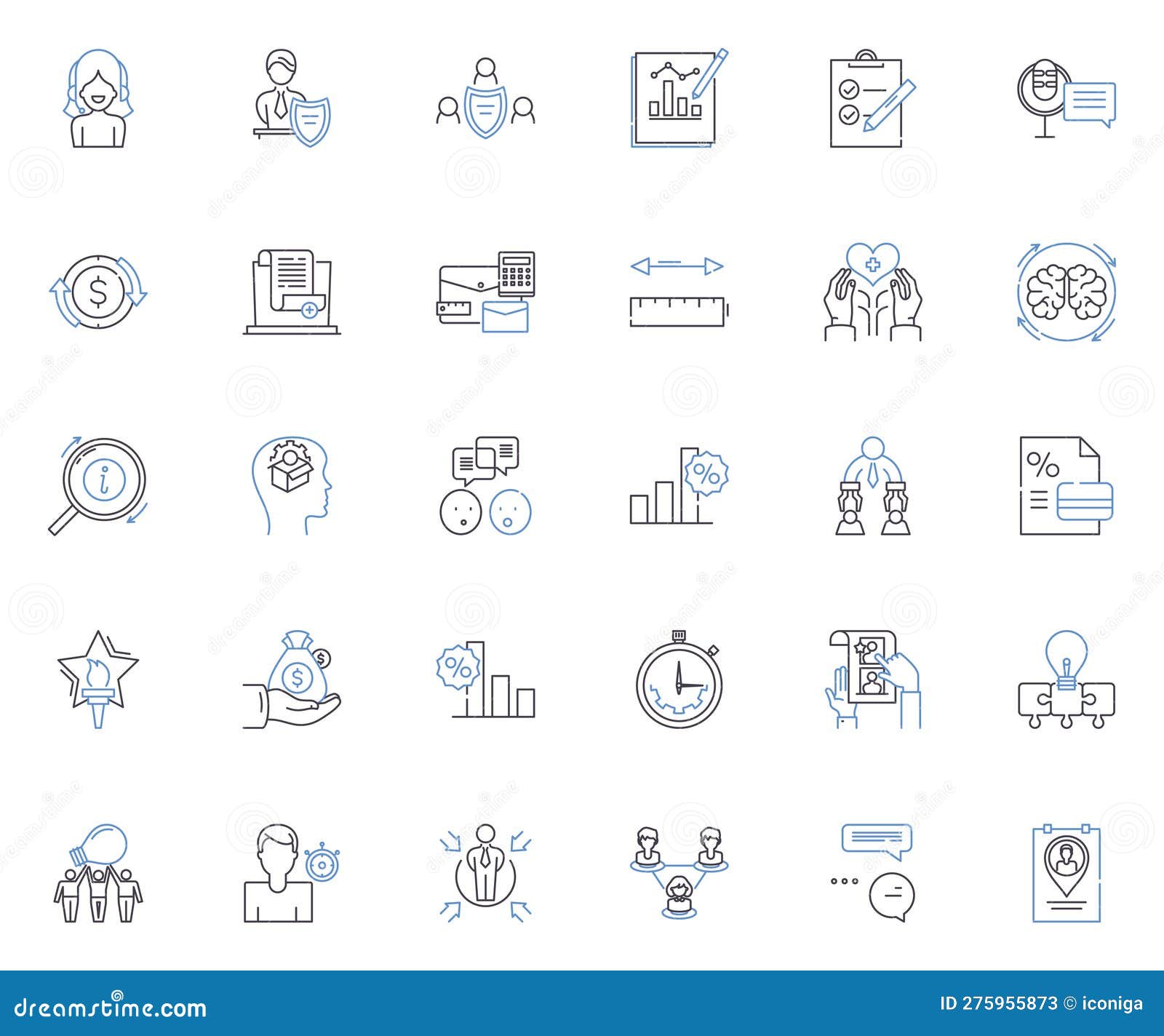 Data Evaluation Line Icons Collection. Analysis, Quantification ... Data Evaluation Line Icons Collection. Analysis, Quantification ...