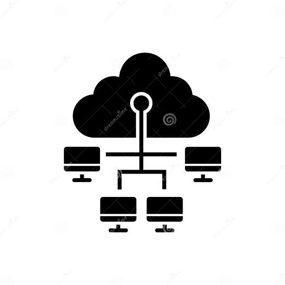 Data Exchange Icon Vector. Data Transfer Illustration Sign. Server ...