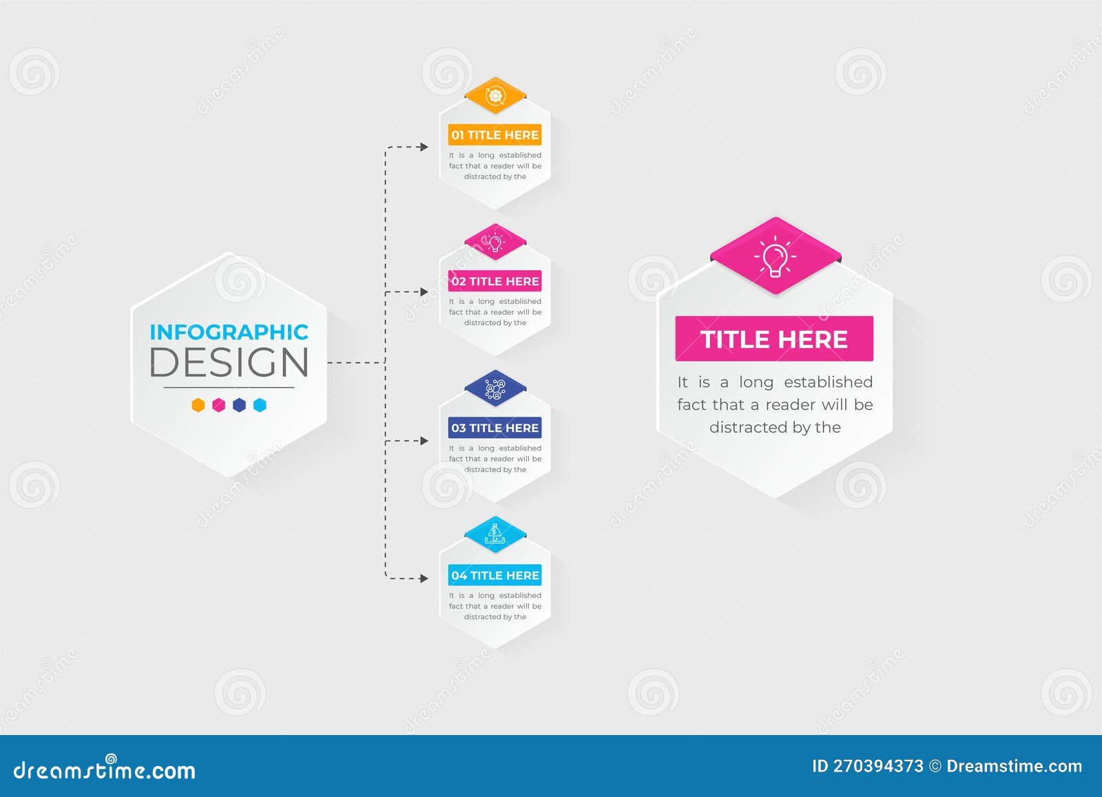 Data Explanation and Project Classification Infographic Template Vector ...