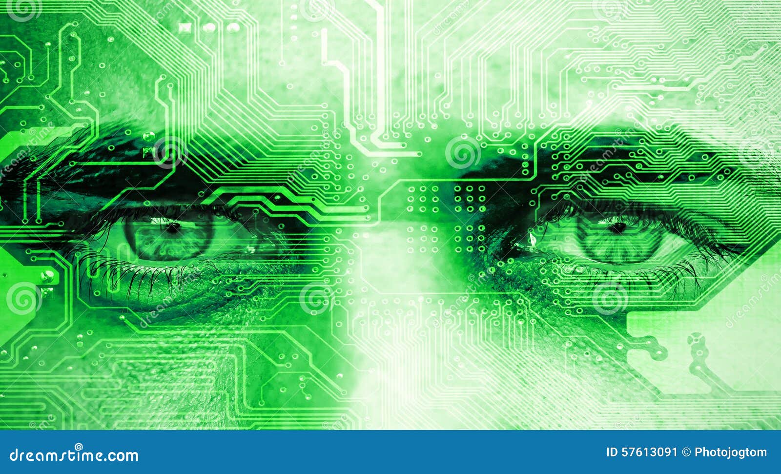 Data eye stock image. Image of identification, board - 57613091