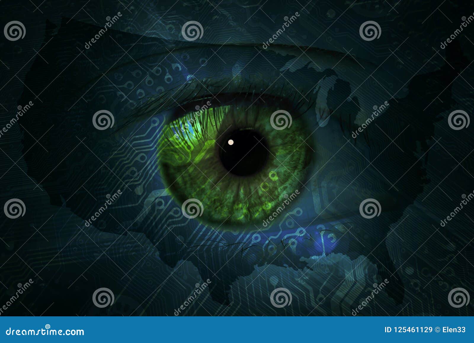 Data Eye with Technical Background. Stock Image - Image of digital ... Data Eye with Technical Background. Stock Image - Image of digital ...