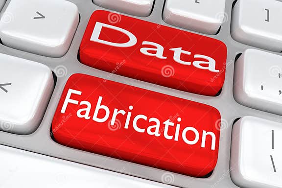 Data Fabrication concept stock illustration. Illustration of digital ...