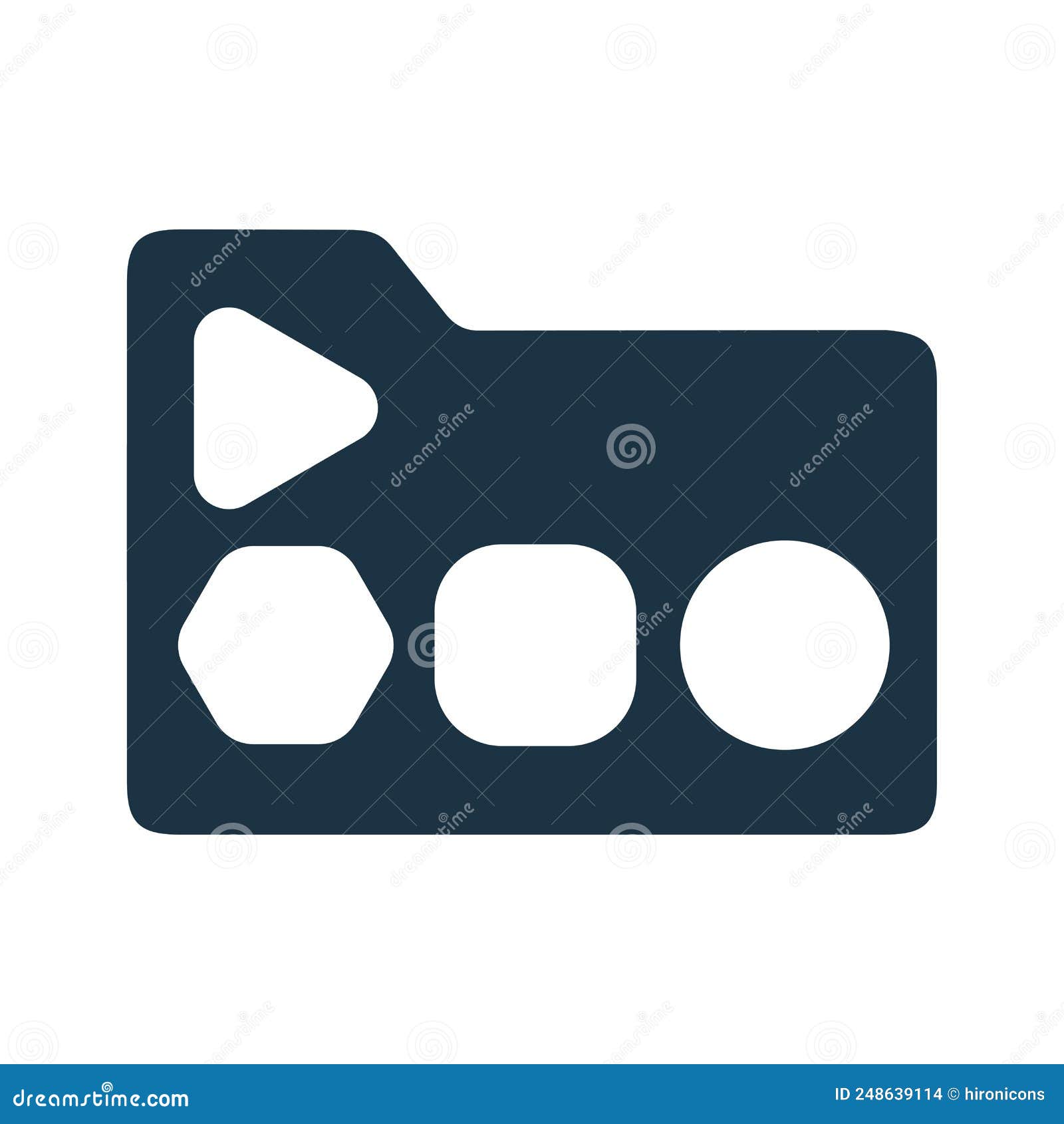 Data File, Unstructured Data Icon. Simple Editable Vector Design ...