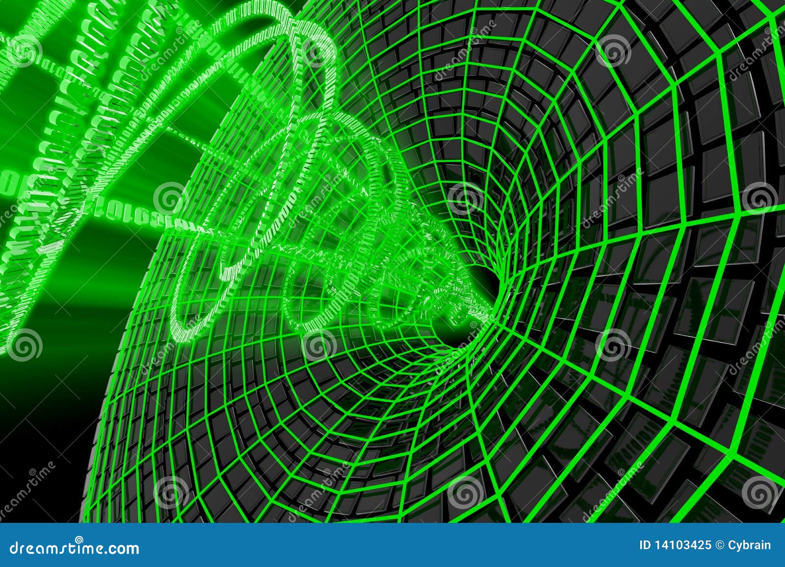 Data flow stock illustration. Illustration of coding - 14103425