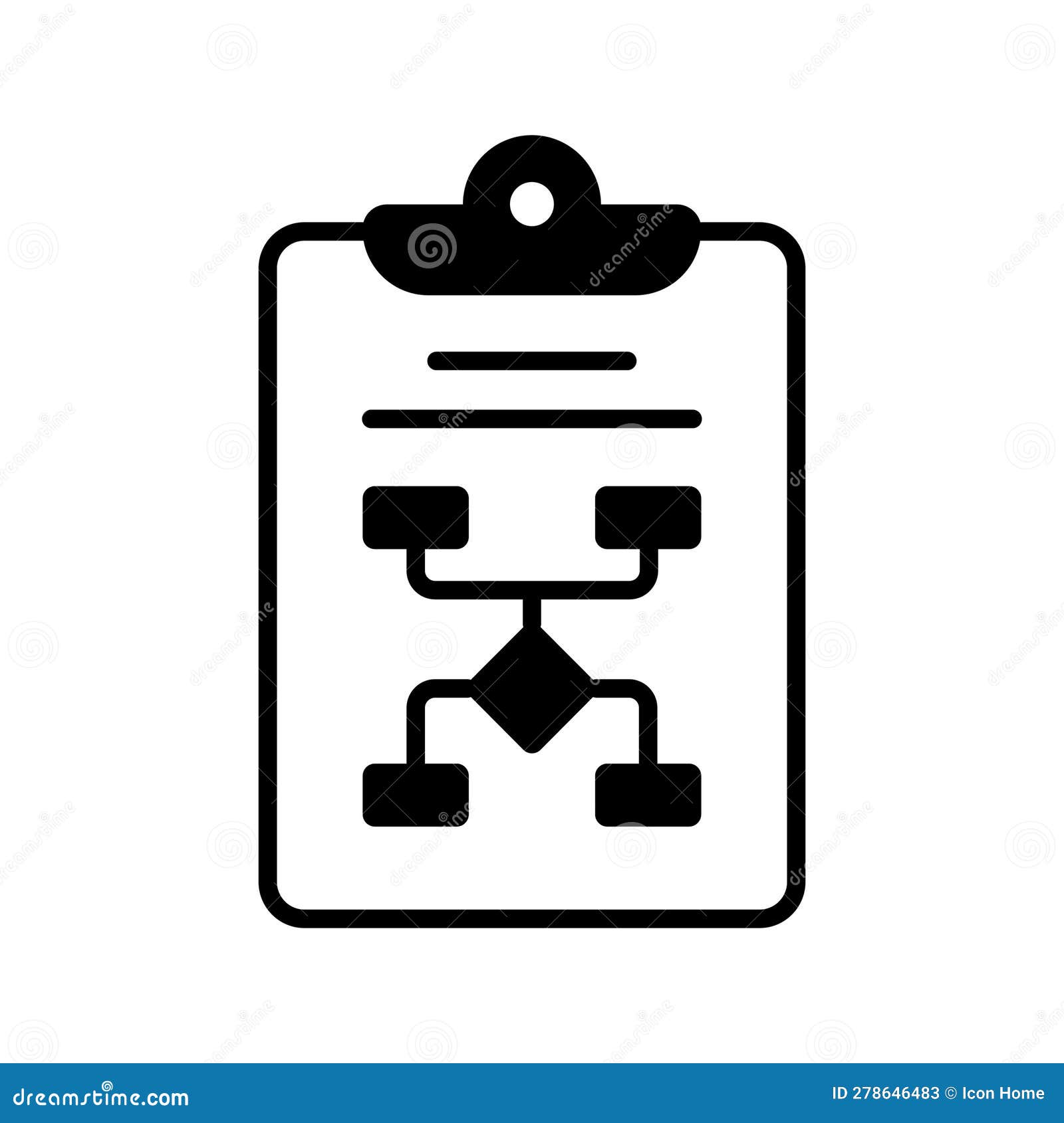 Data Flow Chart Icon, Algorithm Vector in Editable Style, Business Planning Stock Vector ...