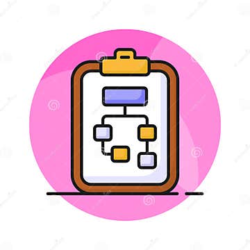 Data Flow Chart Vector Design in Modern Style, Algorithm Stock Vector - Illustration of process ...