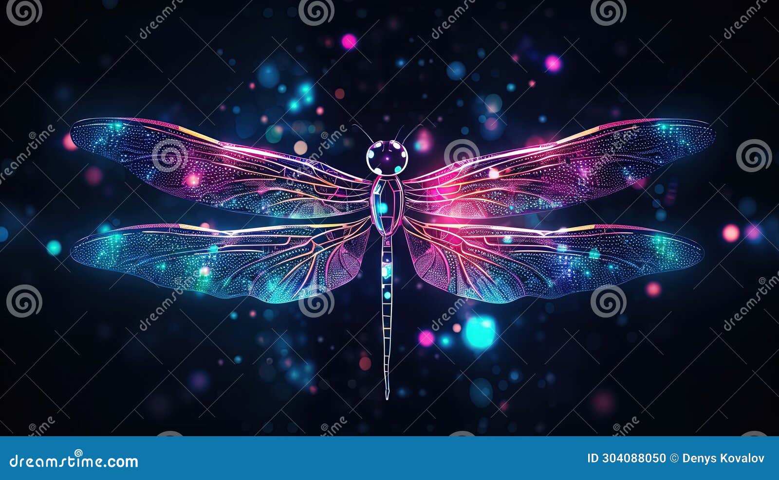 Data Flow Concept with the Flight of a Digital Dragonfly. Technological ...